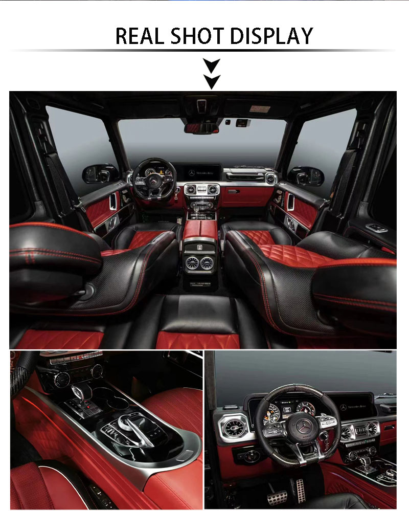 Mercedes-Benz upgrades G-class w463 g350 g500 retrofit new central ...