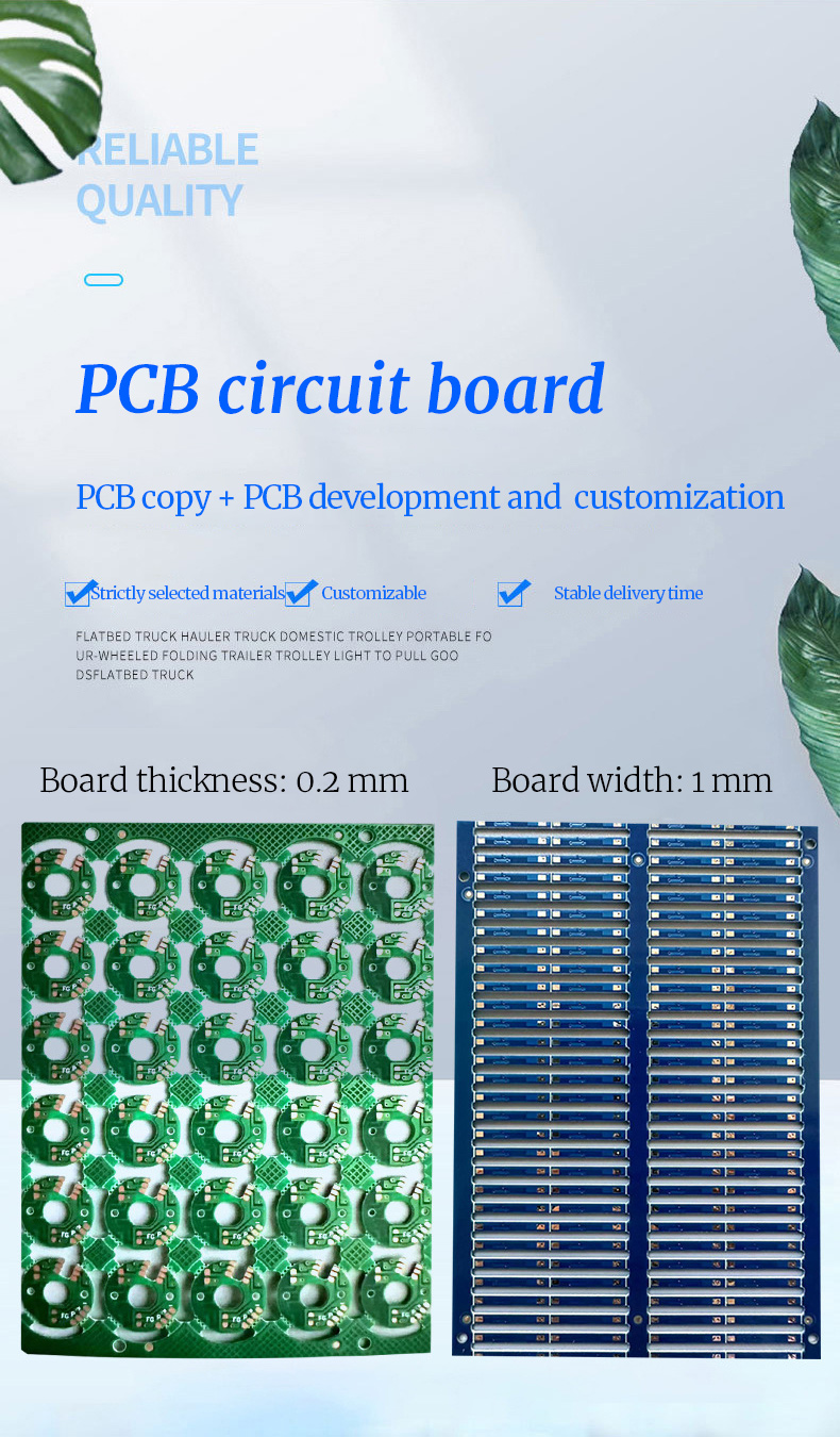 High-quality multi-layer PCB circuit board wireless camera security PCBA control board PCB SMT ...