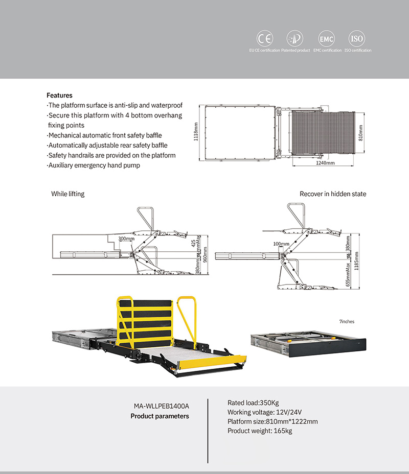 wheelchair lifts vehicles chair cabs that usr lifters welcab car fold ...